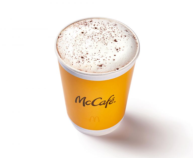 Cappuccino | Kávy a čaje | Kavárny McCafé | McDonald's ČR