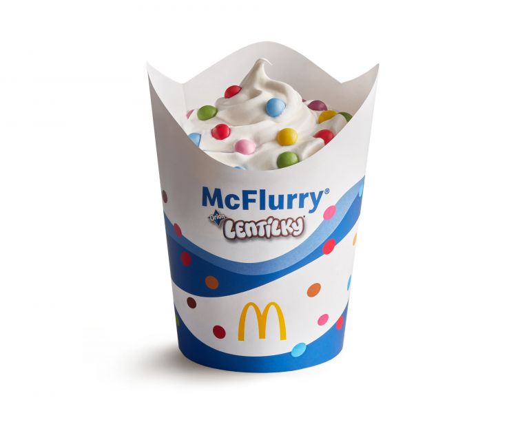 McFlurry Lentilky | Dezerty#N# | McDonald's ČR